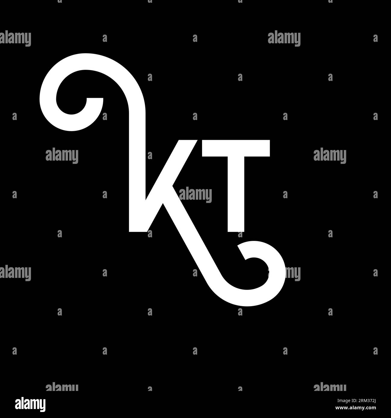 Kt clean logo Stock Vector Images - Alamy