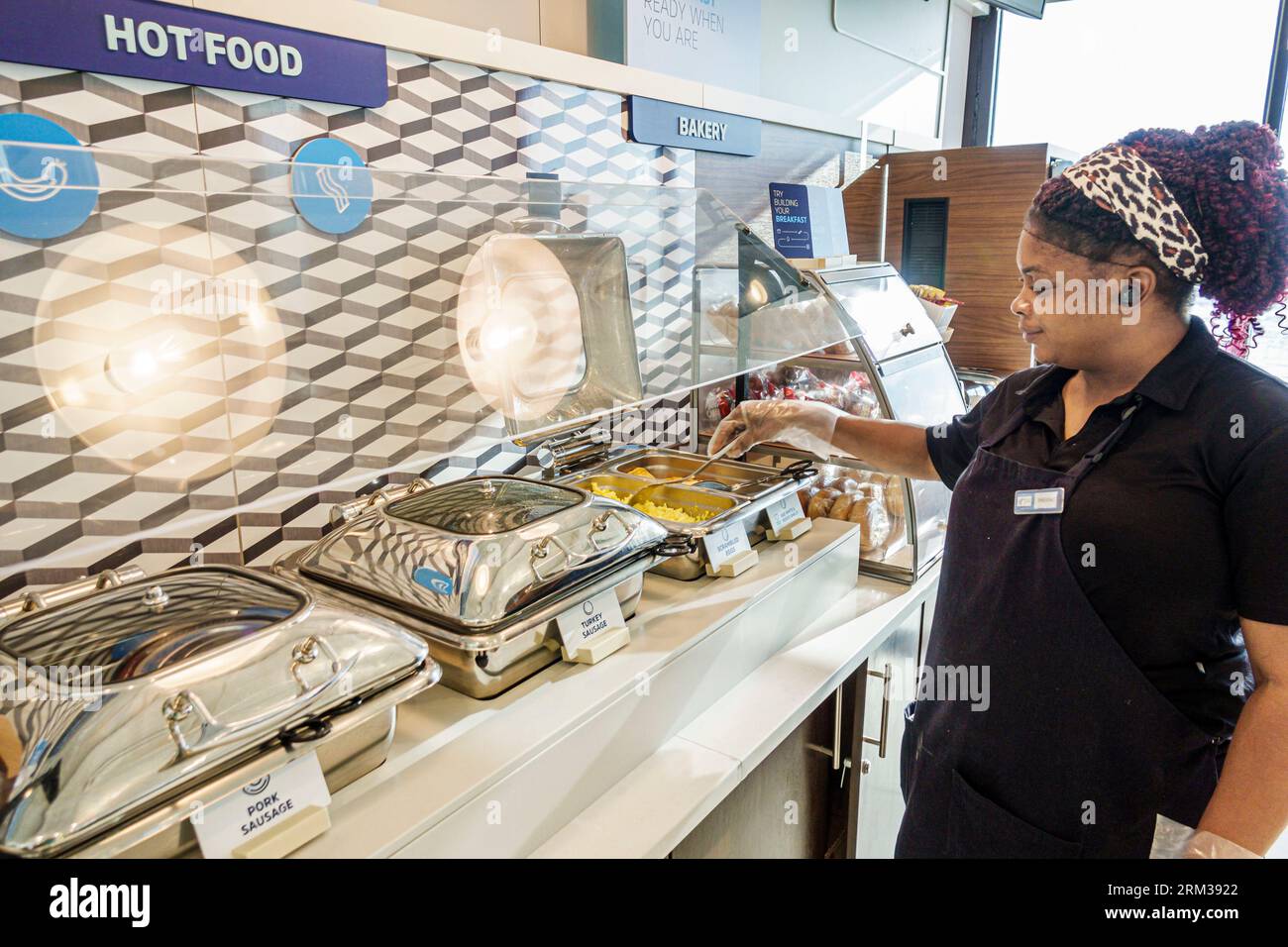 Free included breakfast self serve service hi-res stock photography and ...