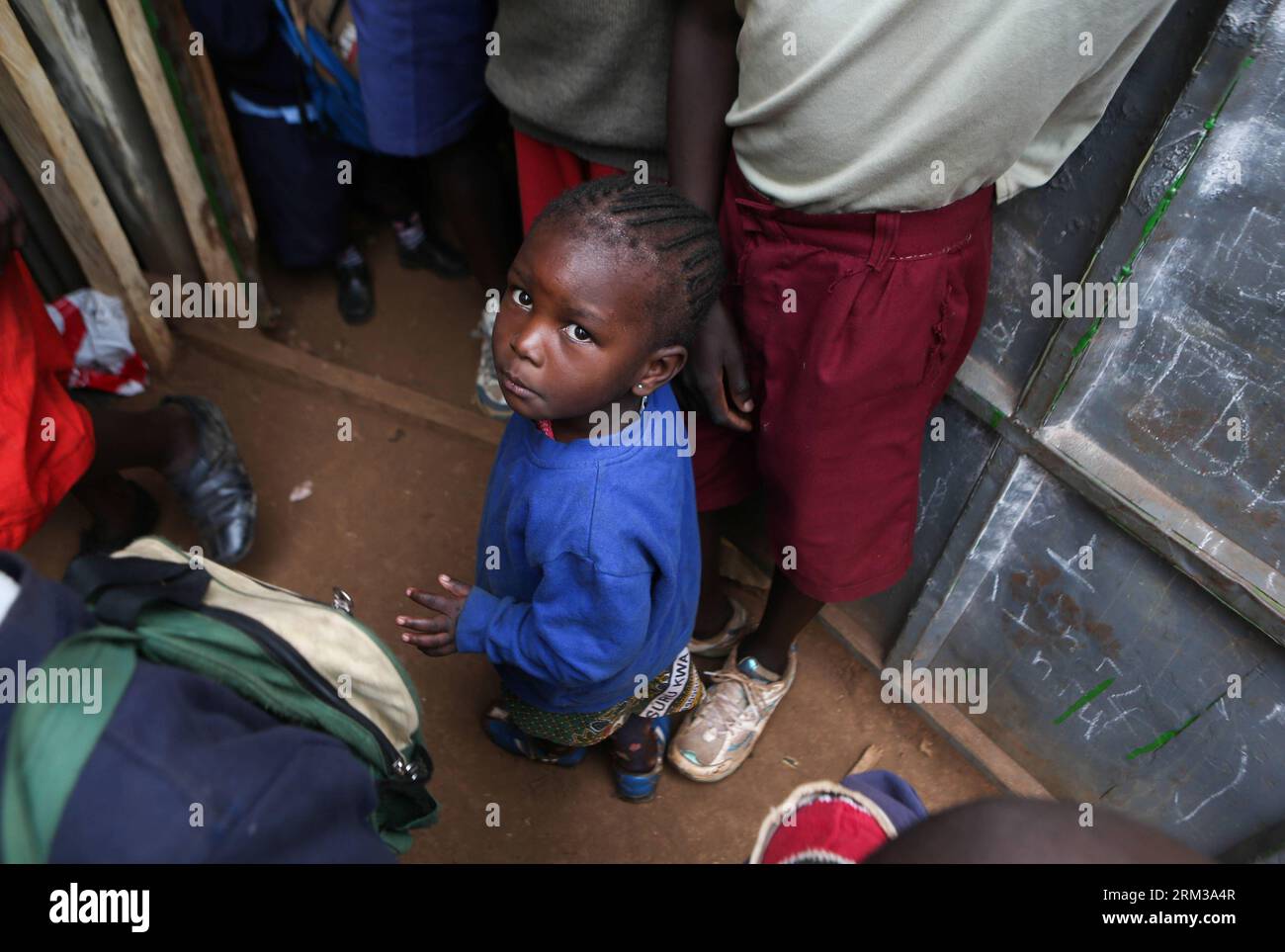Kenya poverty child slum hi-res stock photography and images - Alamy