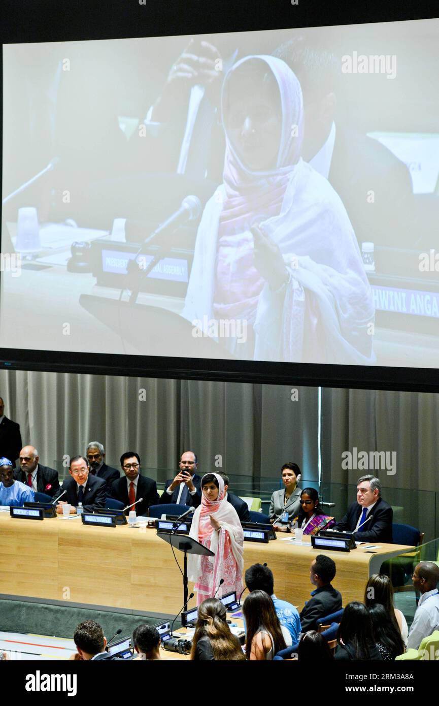 Bildnummer: 60118439 Datum: 12.07.2013 Copyright: imago/Xinhua NEW YORK ...