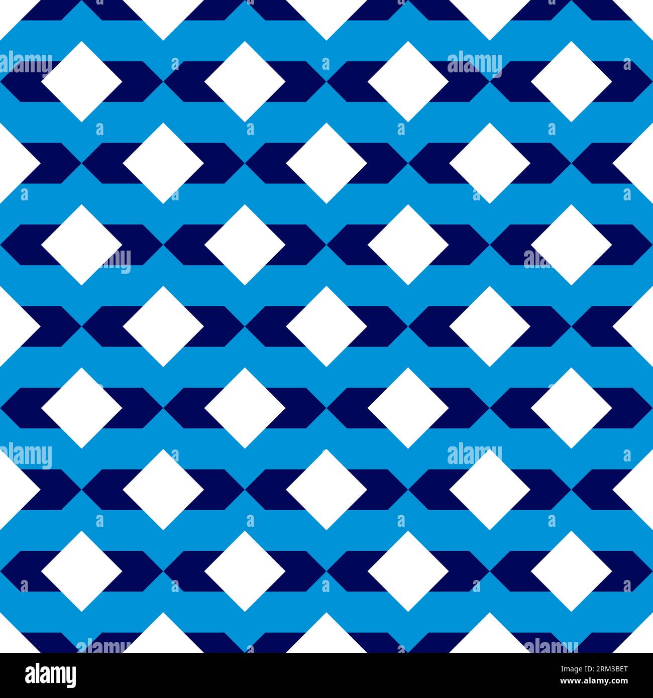 Blue and white geometric patterns hi-res stock photography and images ...