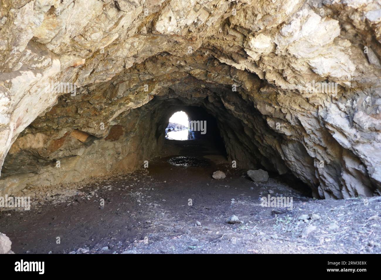 Los Angeles, California, USA 22nd August 2023 Bronson Caves Park, where ...