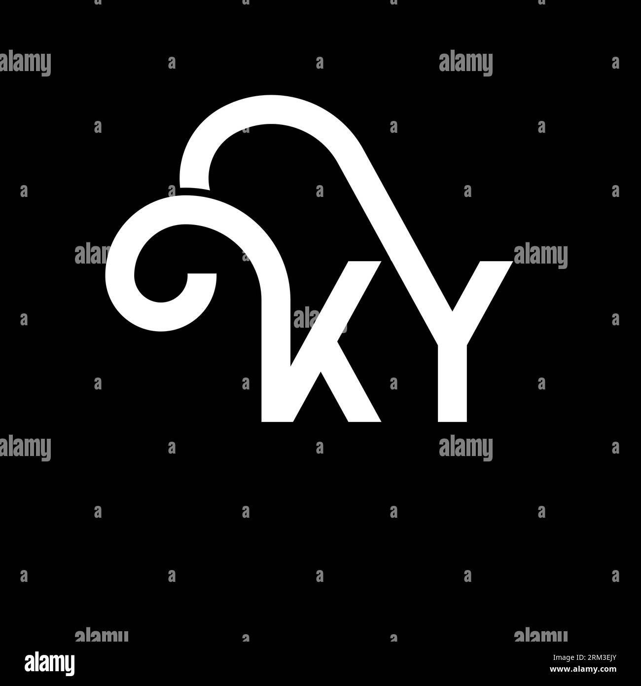 Ky technology logo Black and White Stock Photos & Images - Alamy