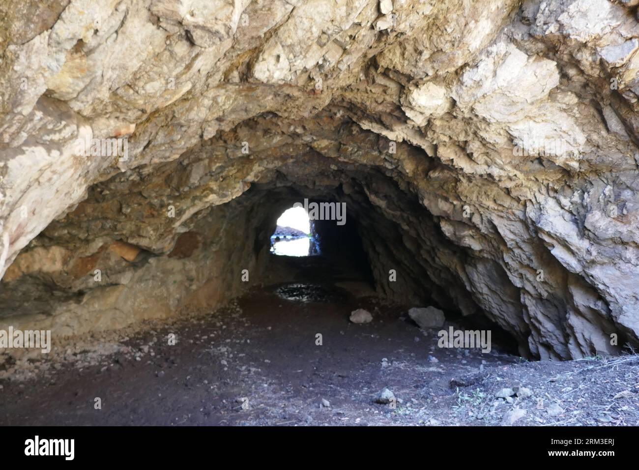 Los Angeles, California, USA 22nd August 2023 Bronson Caves Park, where ...