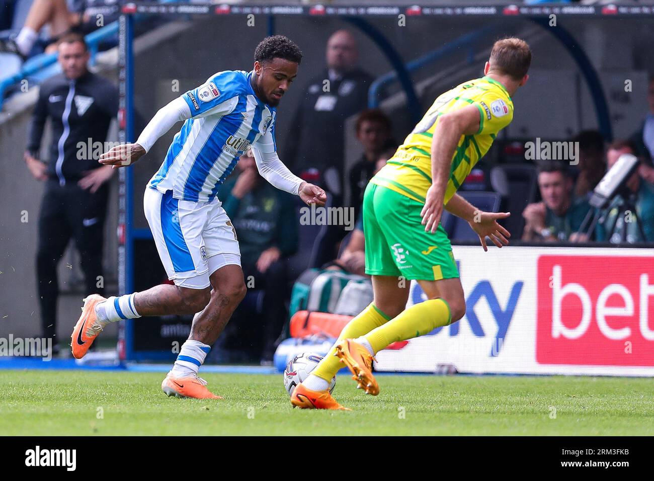 Brahima Diarra of Huddersfield Town in possession during the Sky Bet ...