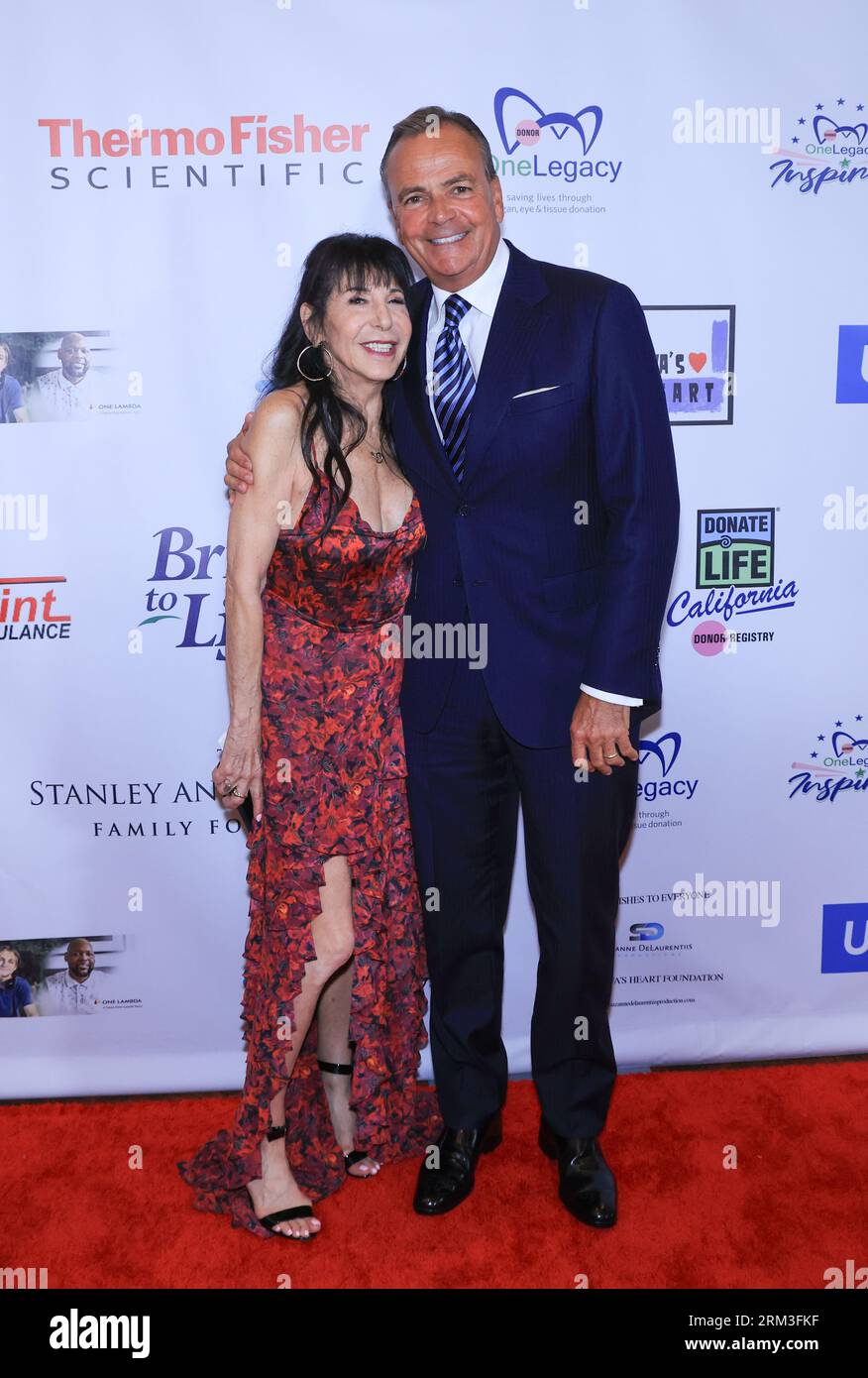 Los Angeles, California, USA. 24th August, 2023. Ava Kaufman, Founder/CEO of Ava's Heart, and ...