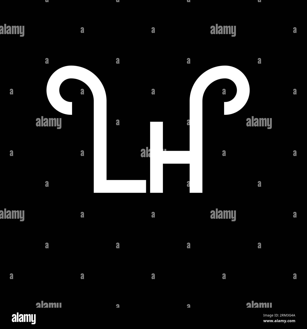 Lh clean logo hi-res stock photography and images - Alamy