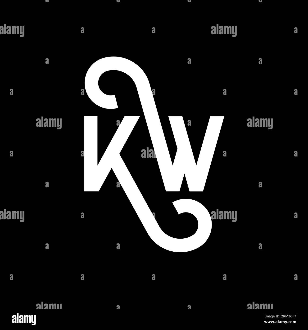 Kw clean logo hi-res stock photography and images - Alamy