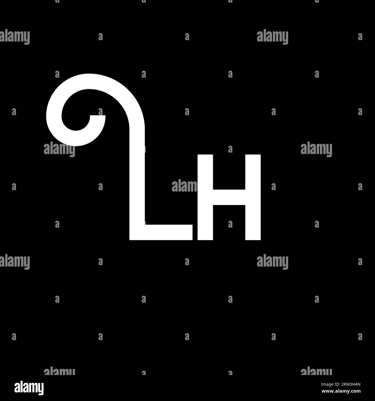 Lh clean logo hi-res stock photography and images - Alamy