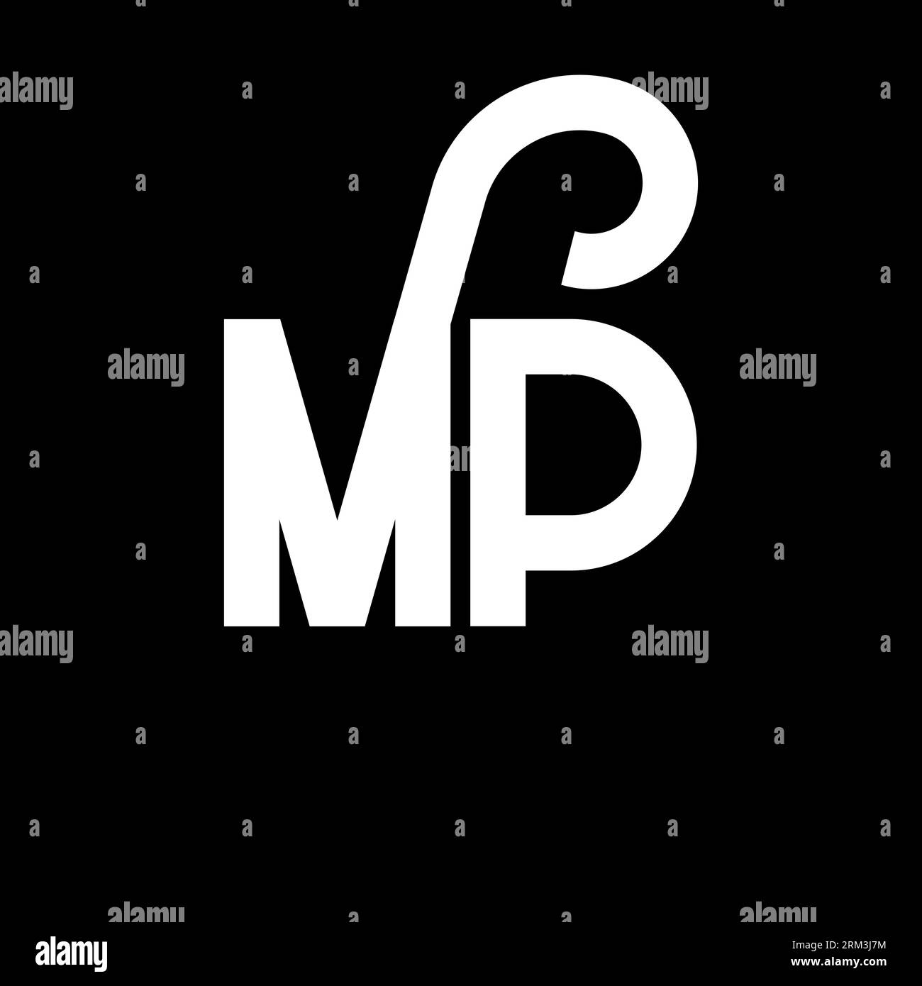 Mp symbol Stock Vector Images - Alamy