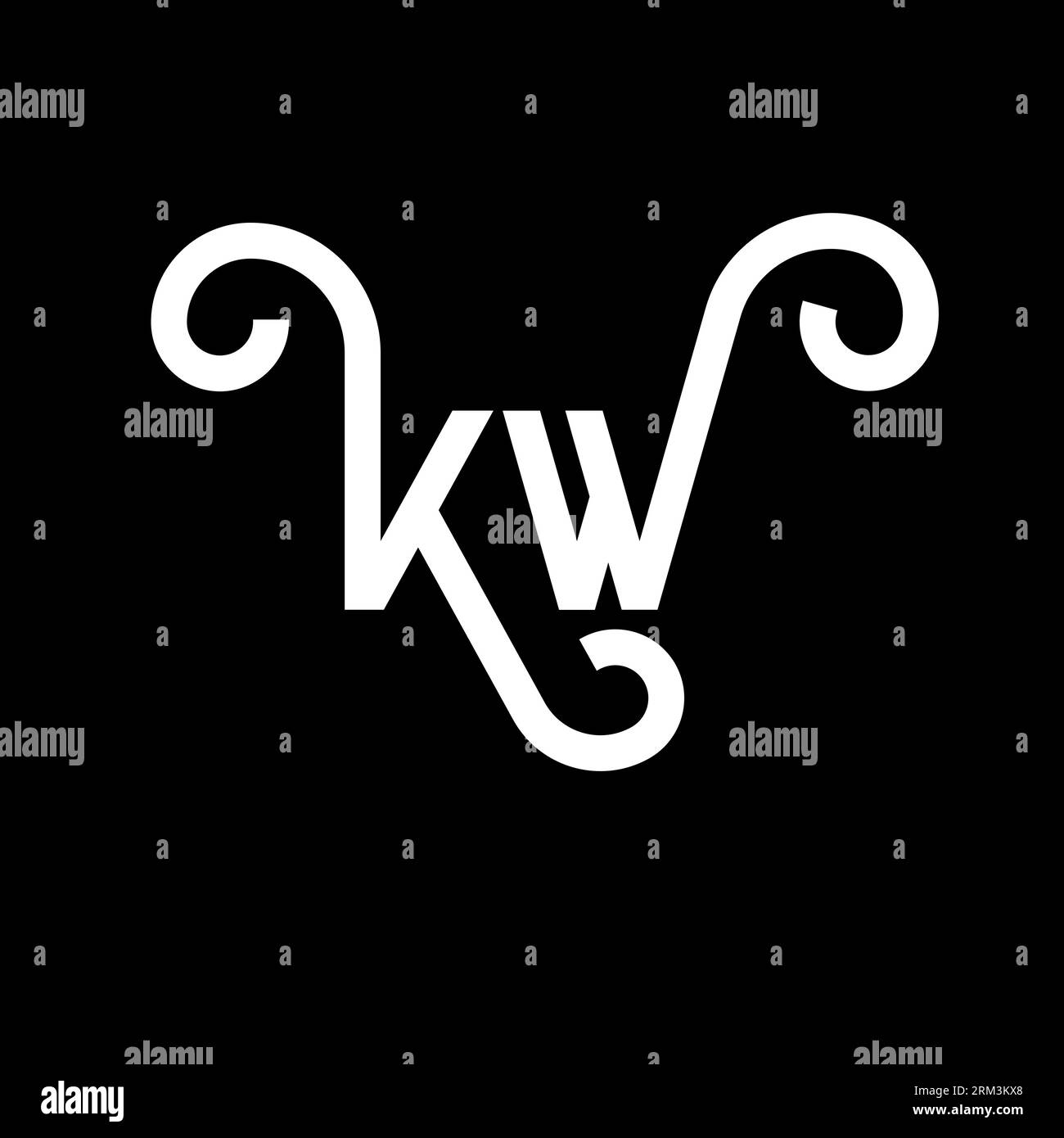 Alphabet kw hi-res stock photography and images - Alamy