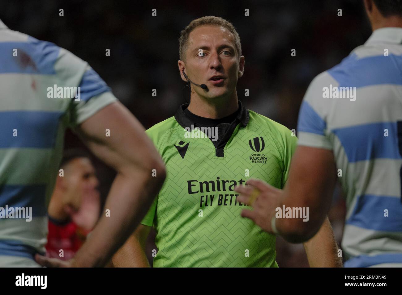 Metropolitano Stadium, Madrid, Spain. 26th Aug, 2023: Rugby teams in ...