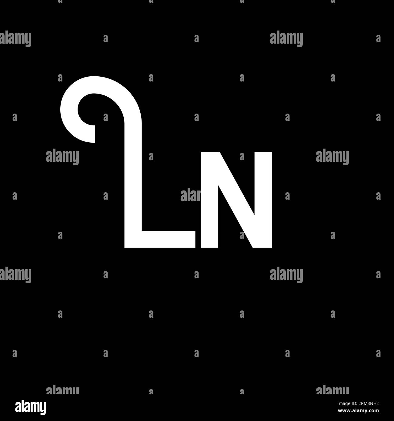 Ln icon Black and White Stock Photos & Images - Alamy