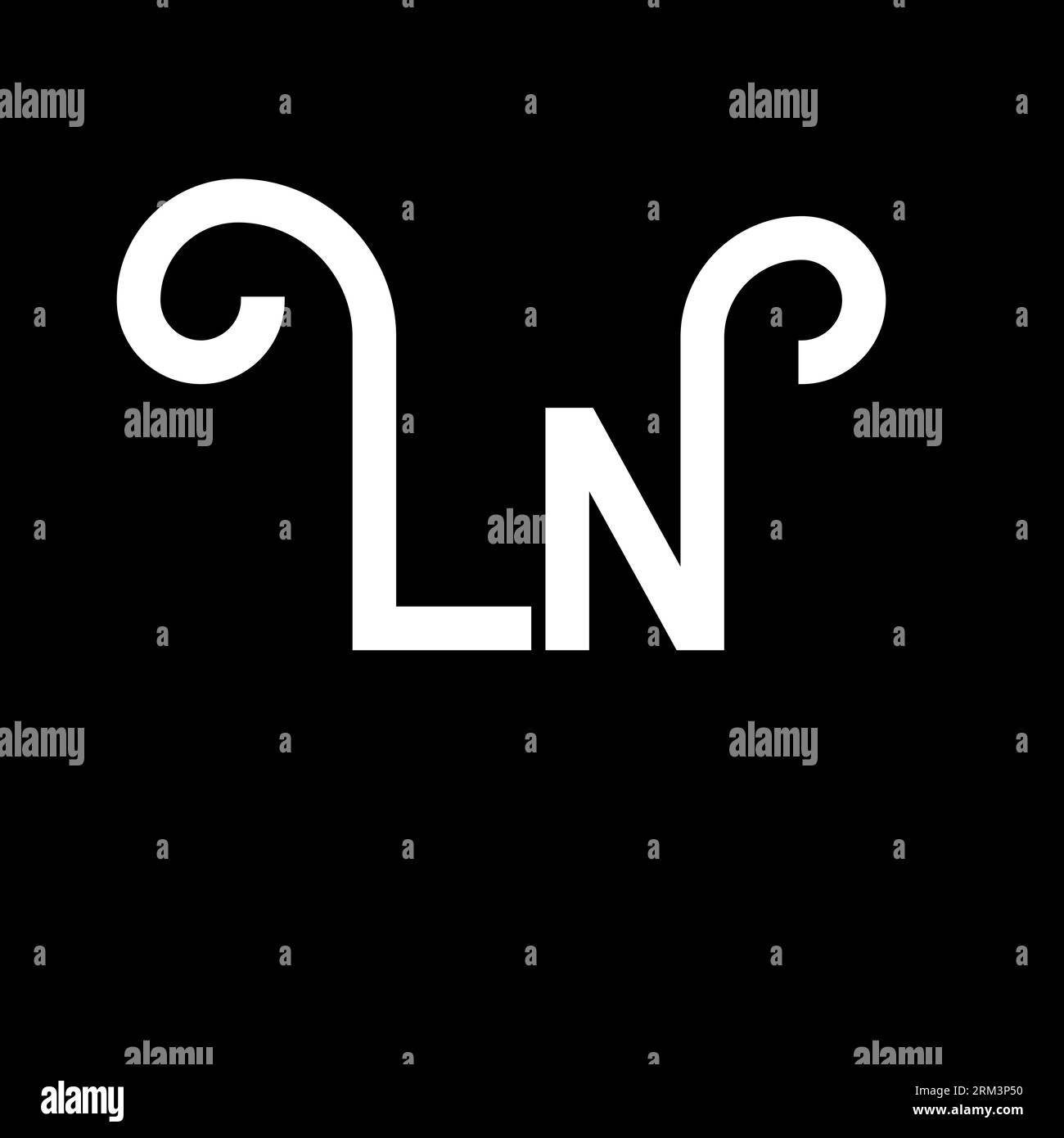 Ln icon Black and White Stock Photos & Images - Alamy