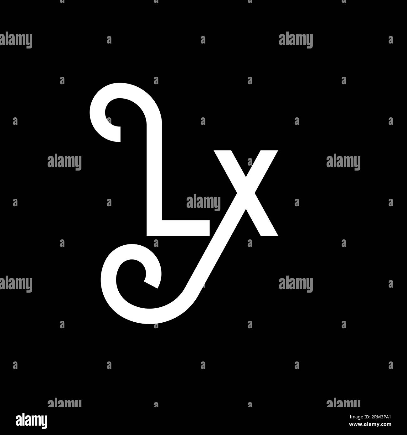 Lx clean logo hi-res stock photography and images - Alamy