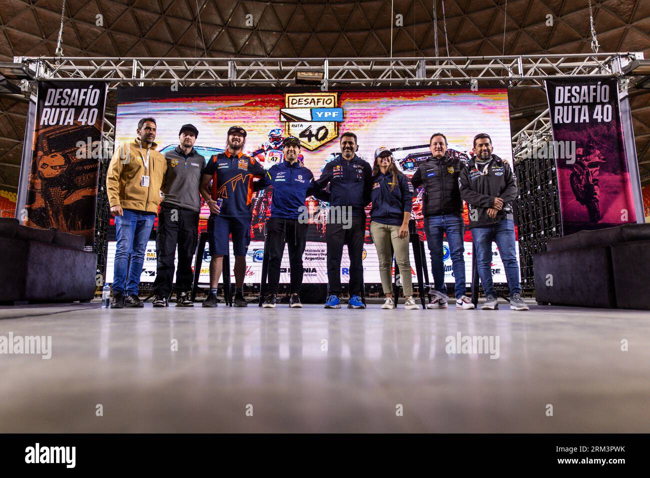 Press conference, ANDUJAR Manuel (arg), Yamaha Raptor 700, FIM W2RC ...
