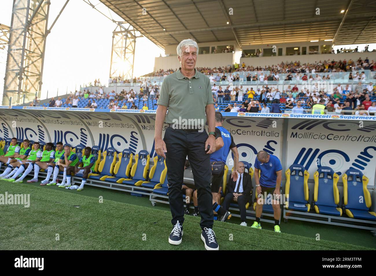 Giampiero Gasperini coach of Atalanta BC during football Match, Stadio ...