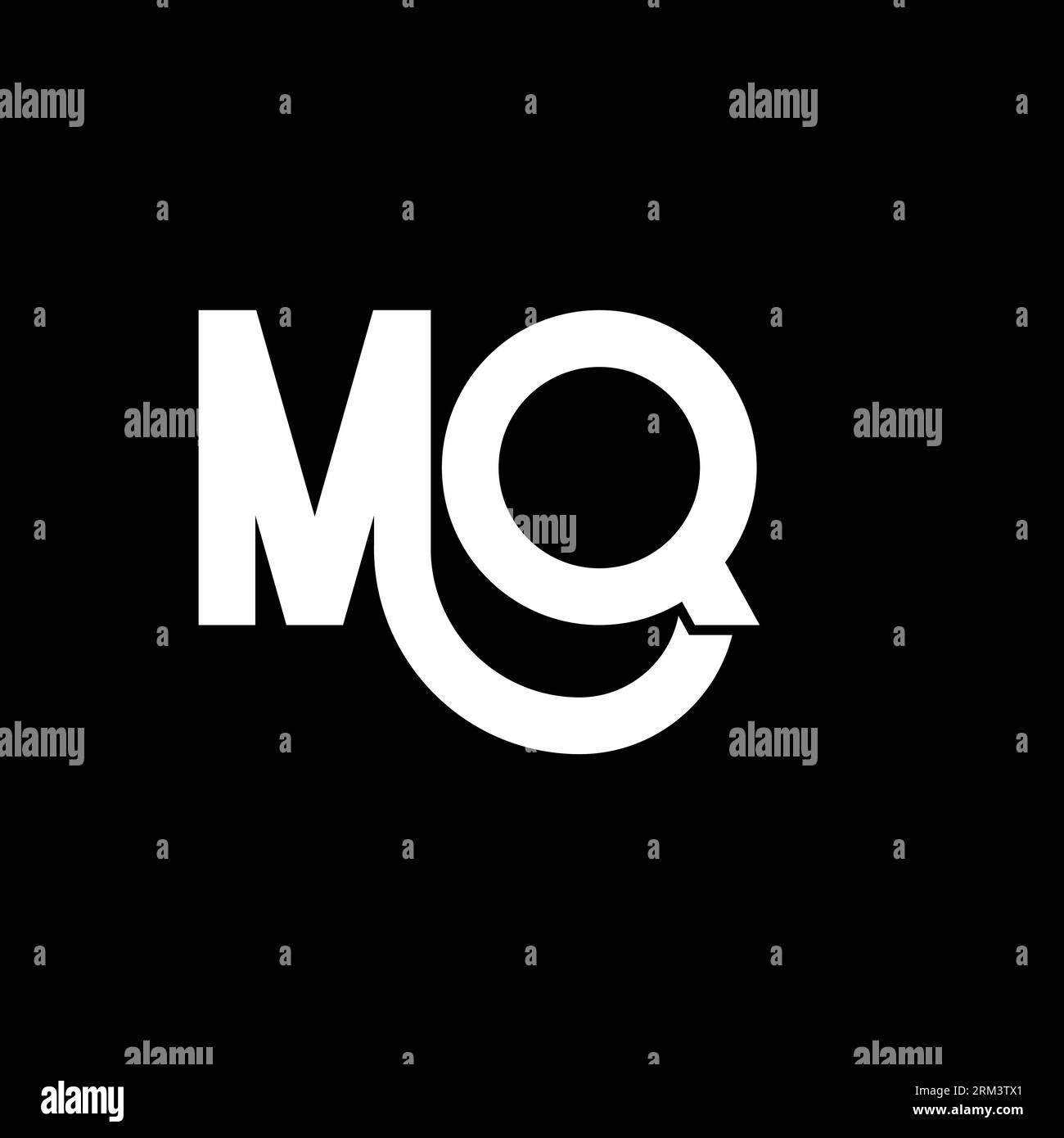 Mq minimal logo hi-res stock photography and images - Alamy