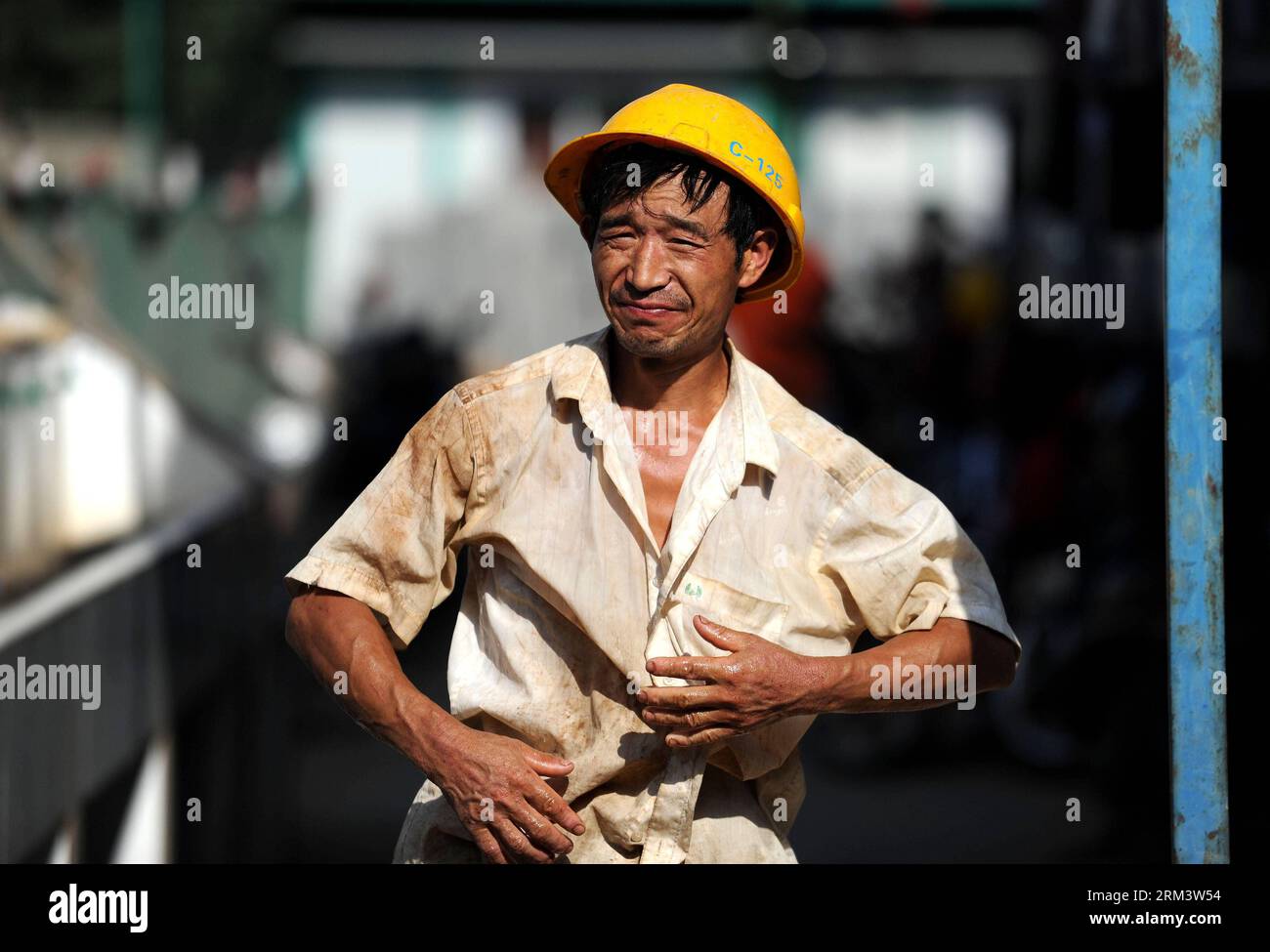 Soaked with sweat hi-res stock photography and images - Alamy
