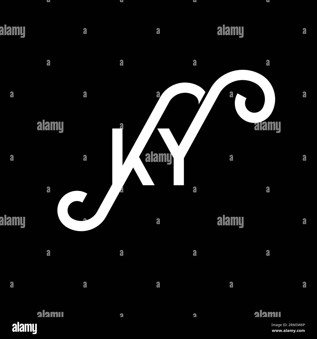Ky technology logo Black and White Stock Photos & Images - Alamy