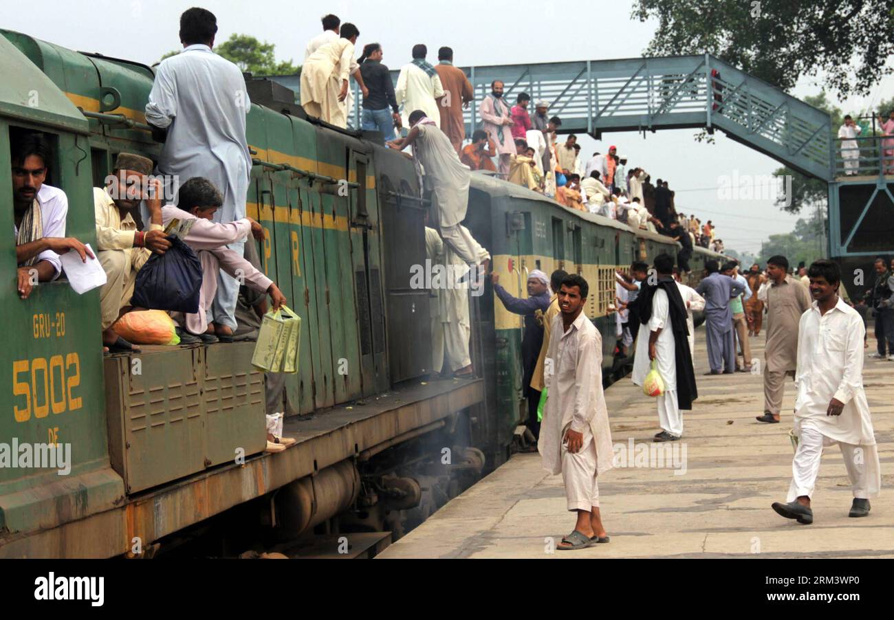 Overloaded Train