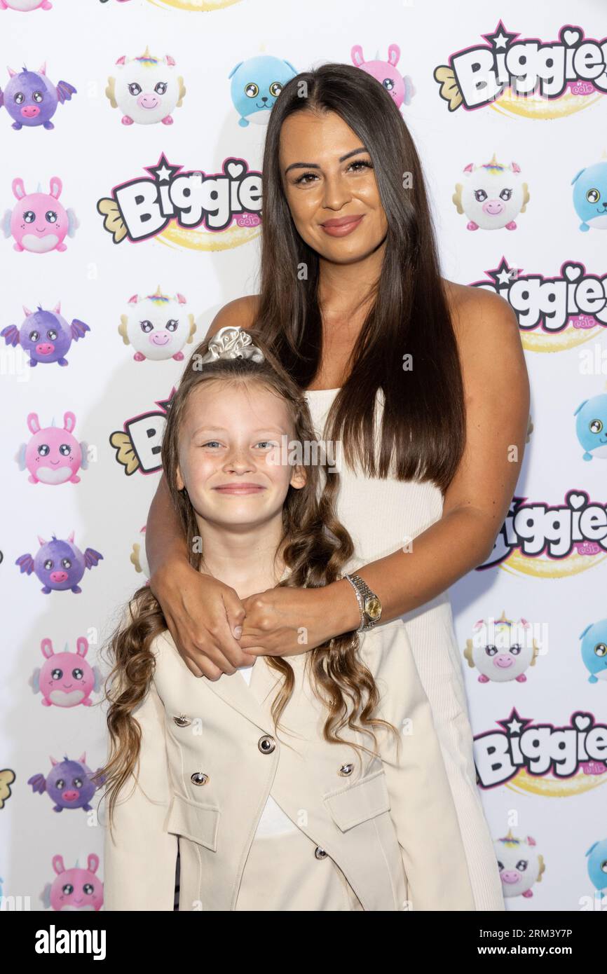 Celebs attend the Biggies Toy Launch at Ballie Ballerson in Shoreditch ...