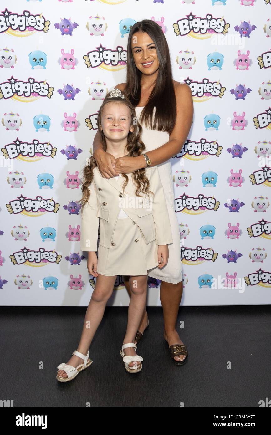Celebs attend the Biggies Toy Launch at Ballie Ballerson in Shoreditch ...