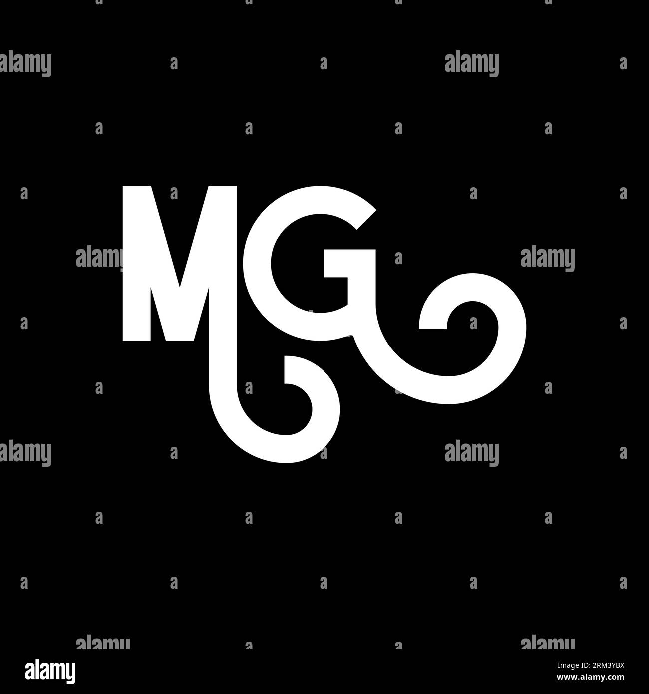 Mg clean logo Black and White Stock Photos & Images - Alamy