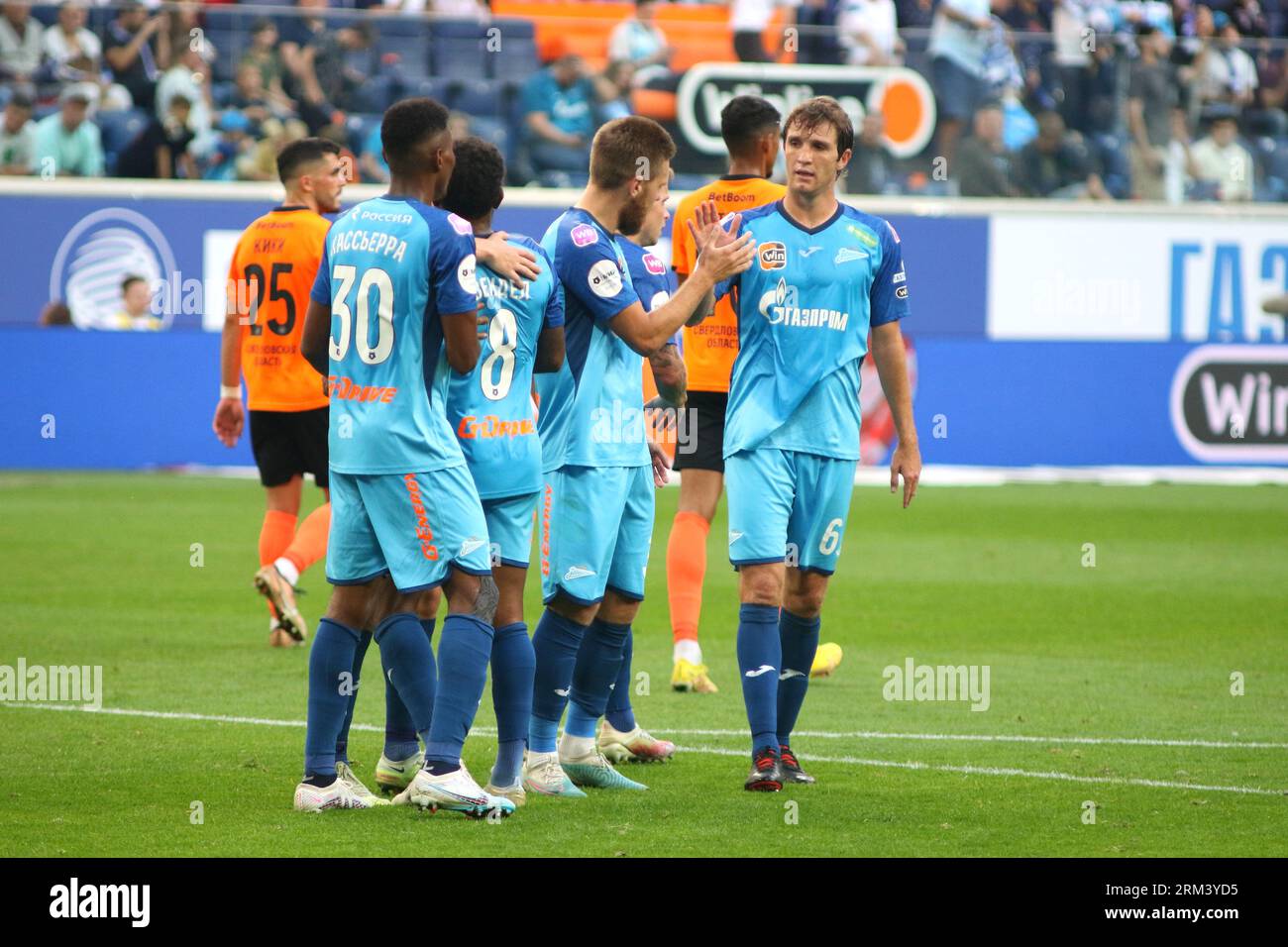 Saint Petersburg, Russia. 26th Aug, 2023. Zander Mateo Cassierra ...