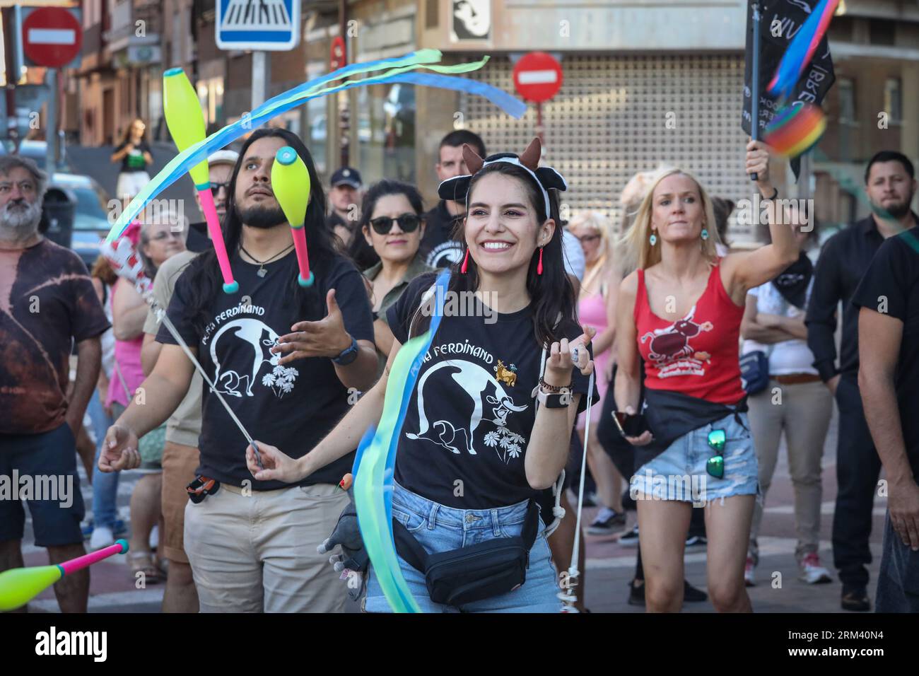 Bullfighting festivities hi-res stock photography and images - Alamy