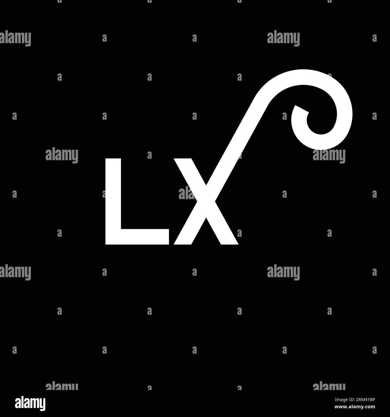 Lx clean logo Stock Vector Images - Alamy