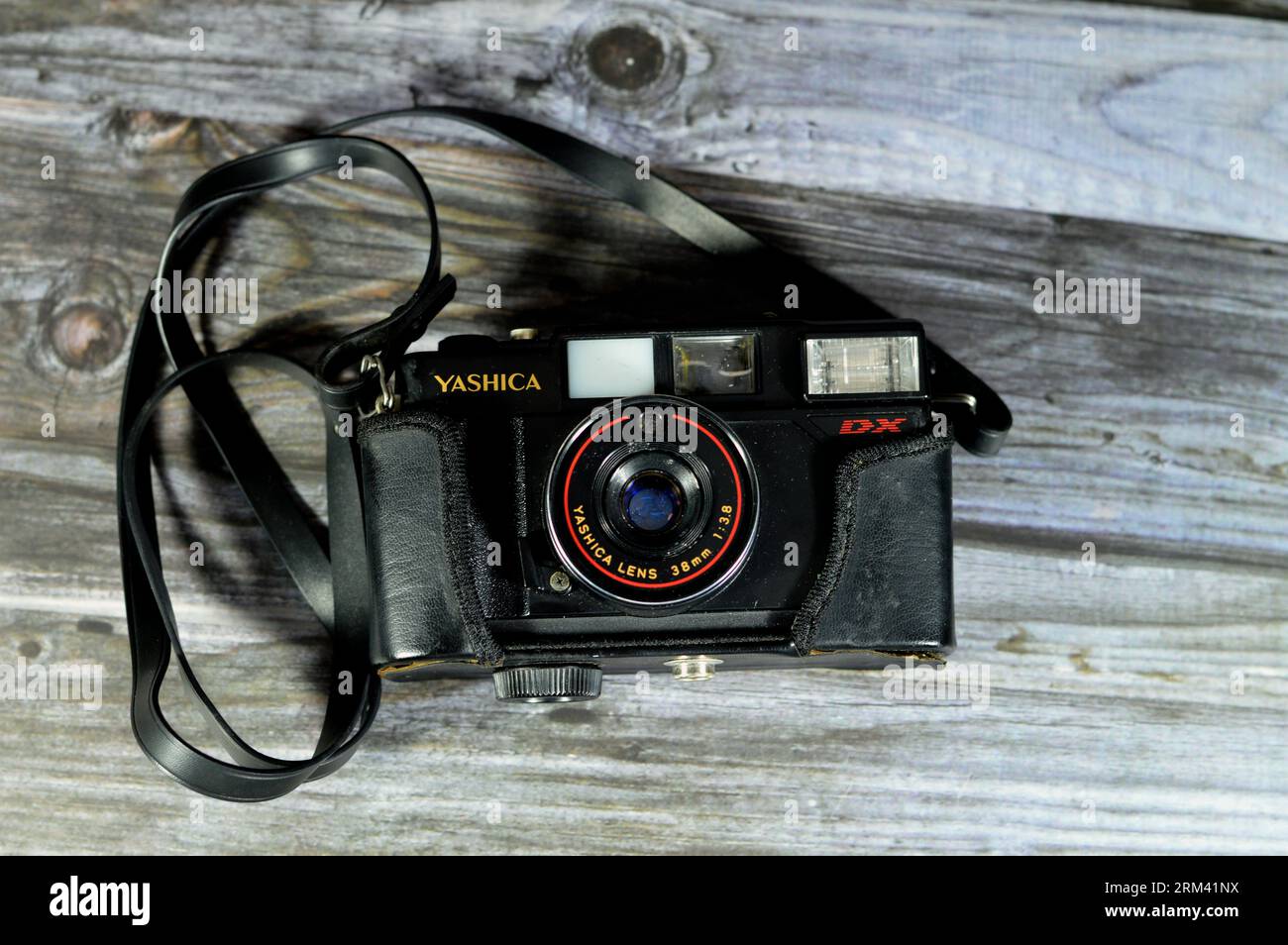 Giza, Egypt, August 12 2023: Yashica MF 2 Super reusable film camera ...