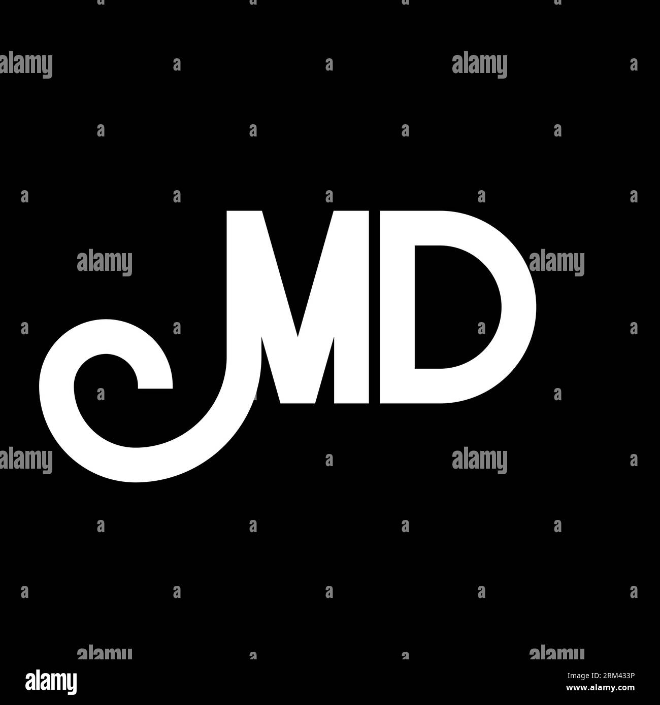 MD Letter Logo Design. Initial letters MD logo icon. Abstract letter MD ... MD Letter Logo Design. Initial letters MD logo icon. Abstract letter MD ...