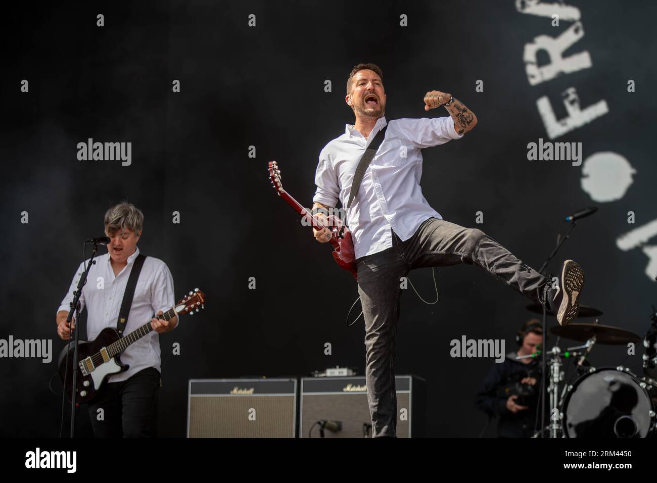 Leeds, UK. Saturday 26 August 2023 Frank Turner & The Sleeping Souls ...