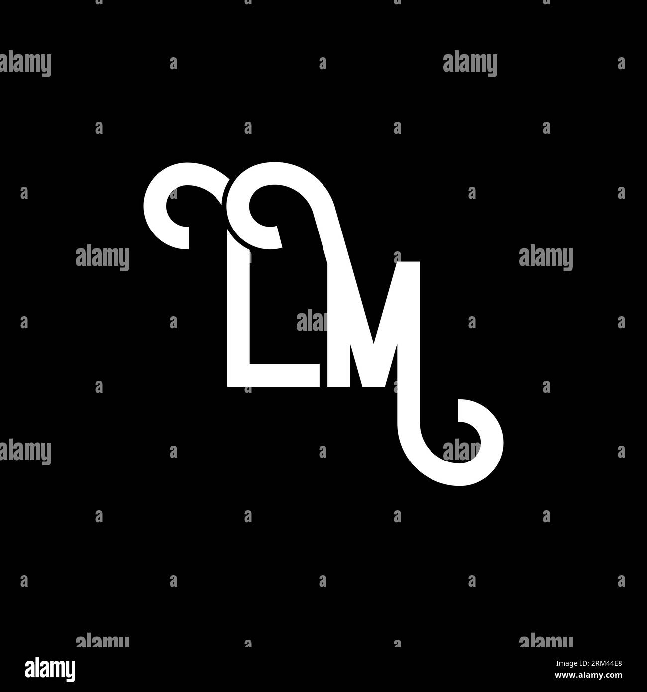 Lm clean logo Black and White Stock Photos & Images - Alamy