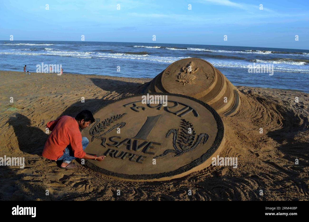 Sand art in puri beach hi-res stock photography and images - Alamy