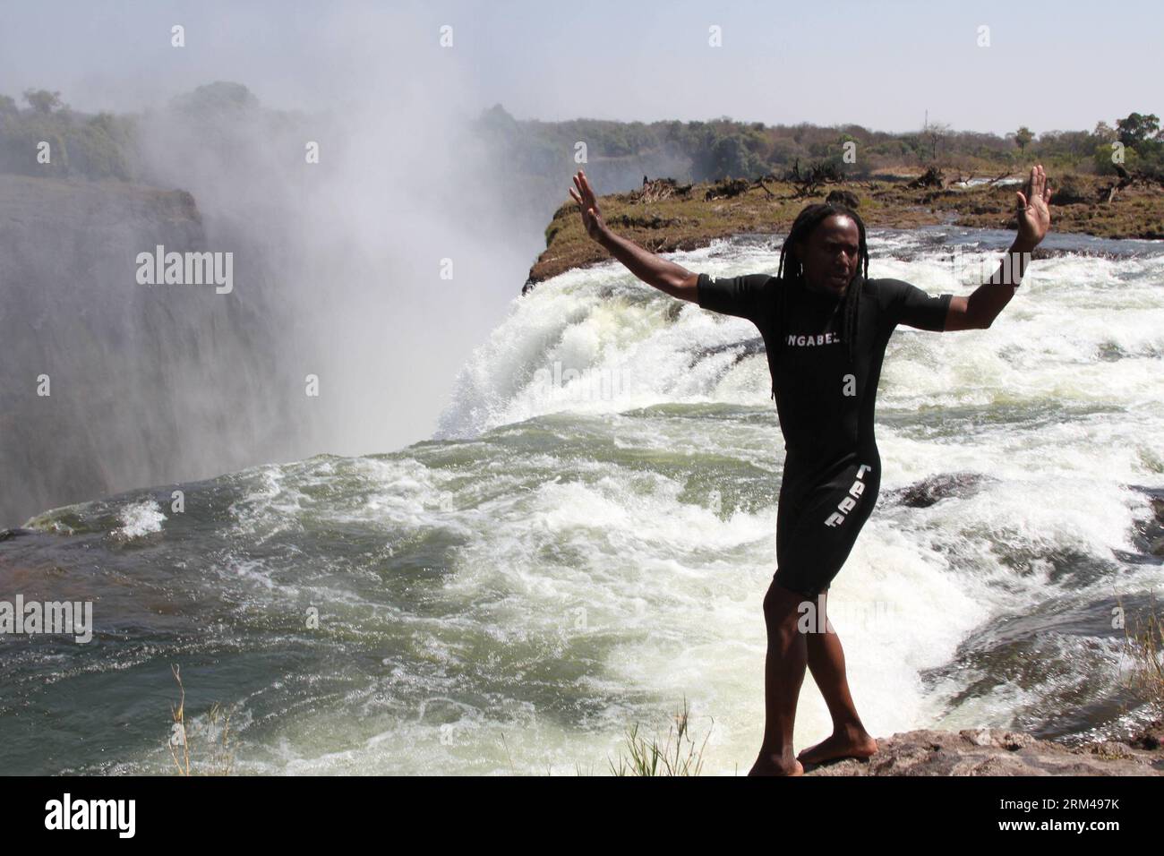 Devils Pool Jump