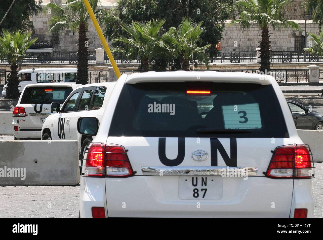 Syria damascus un led hi-res stock photography and images - Alamy