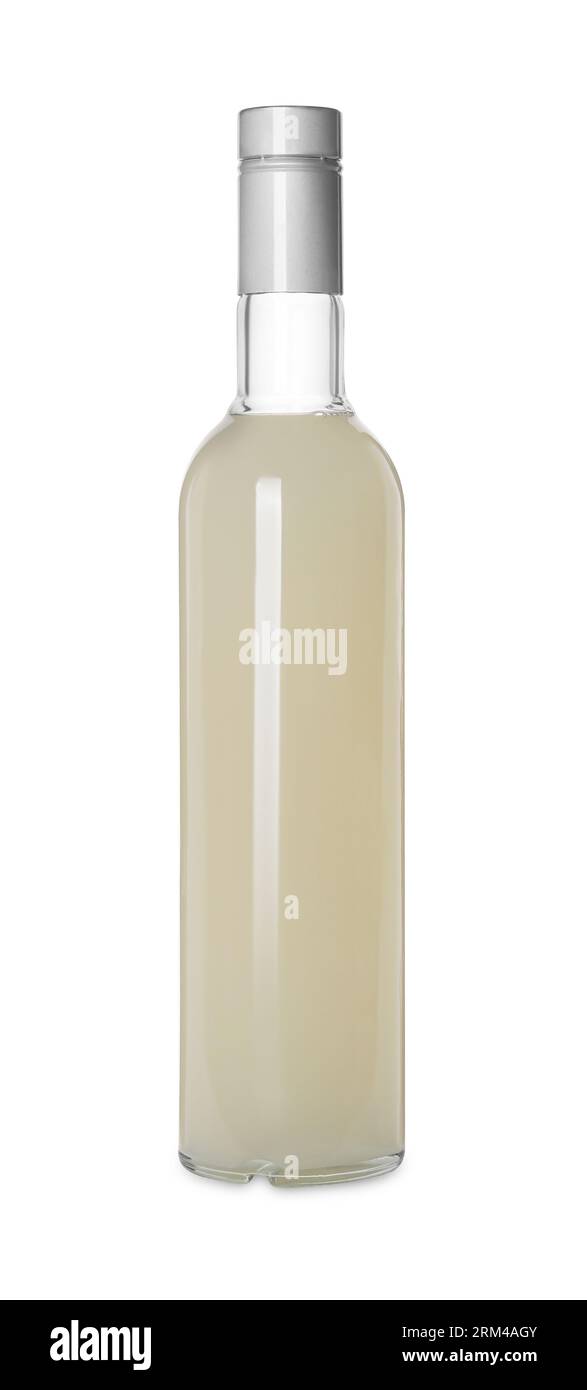 Delicious syrup for coffee on white background Stock Photo - Alamy