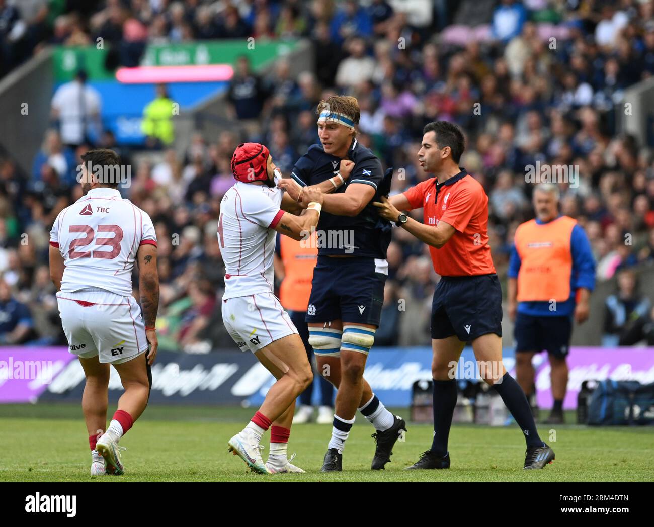 Scottish Gas Murrayfield Stadium. Edinburgh.Scotland, UK. 26th Aug ...