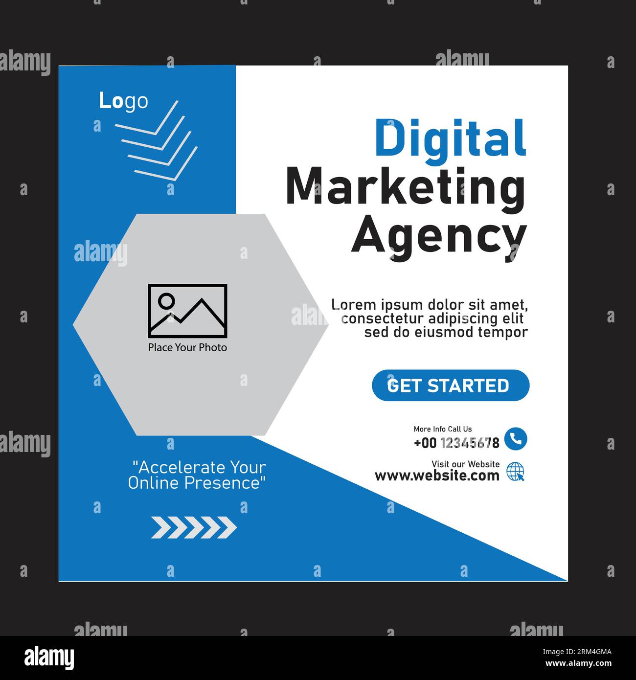 Digital marketing expert flyer hi-res stock photography and images - Alamy