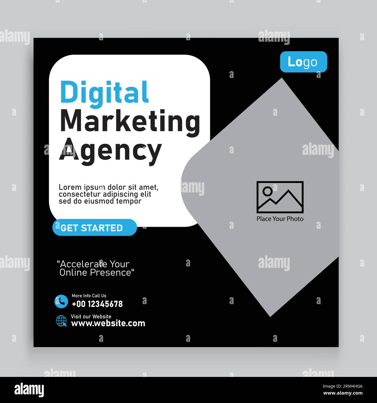 Digital marketing expert flyer hi-res stock photography and images - Alamy