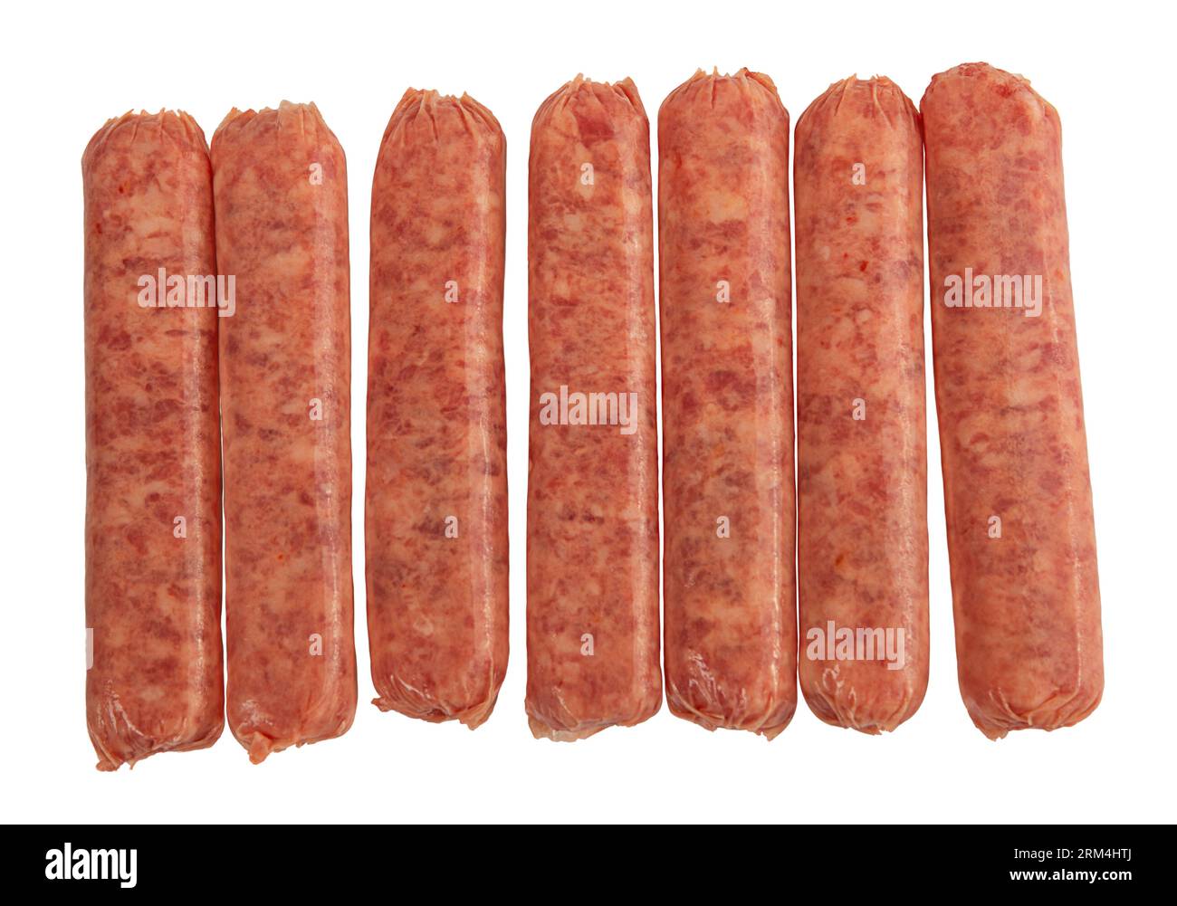 Sausage links Cut Out Stock Images & Pictures - Alamy