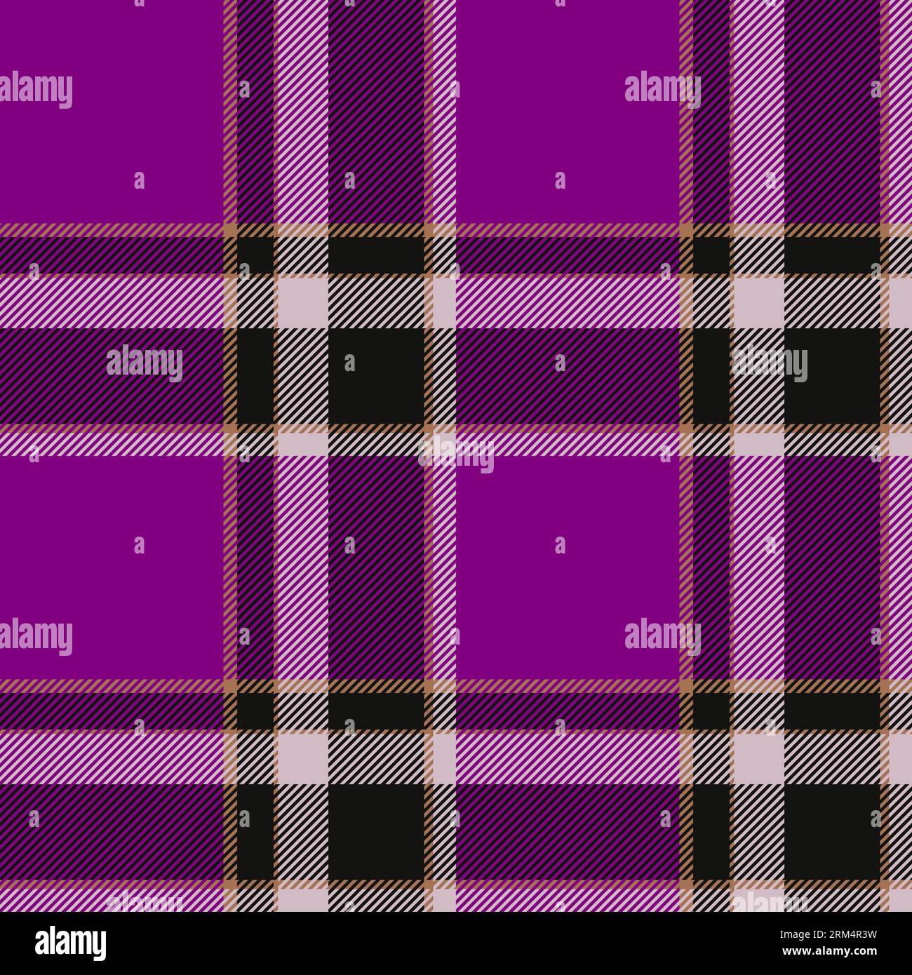 Plaid seamless pattern. Check fabric texture. Vector textile print ...