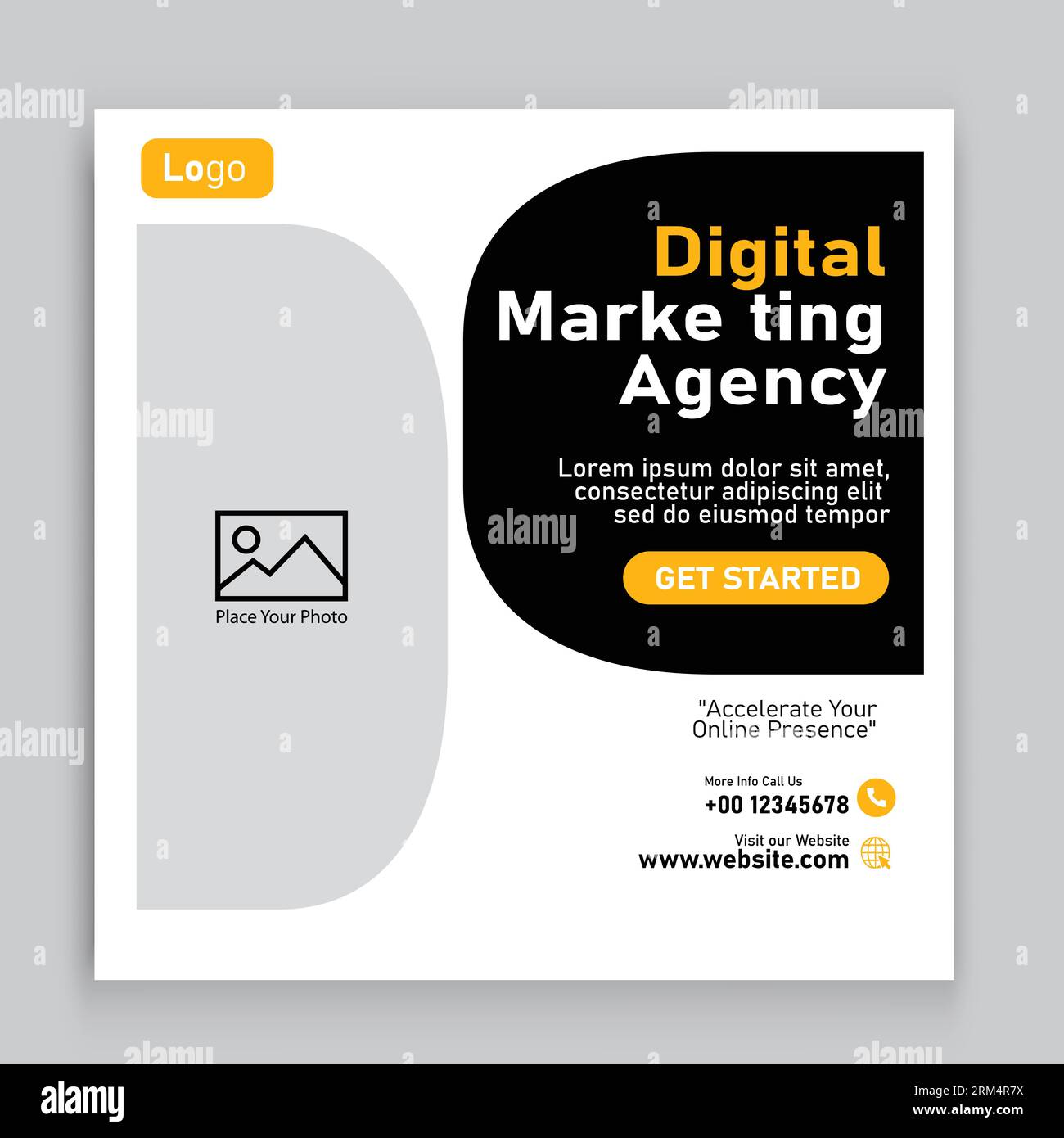 Digital marketing banner hi-res stock photography and images - Alamy