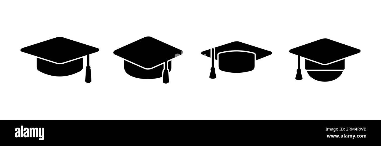 Education icon vector. graduation cap icon vector Stock Vector Image ...