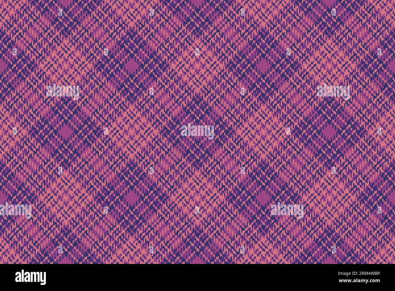 Check seamless tartan of textile fabric texture with a vector ...