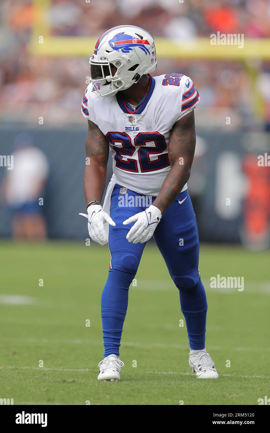 Buffalo Bills running back Damien Harris (22) during an NFL football ...