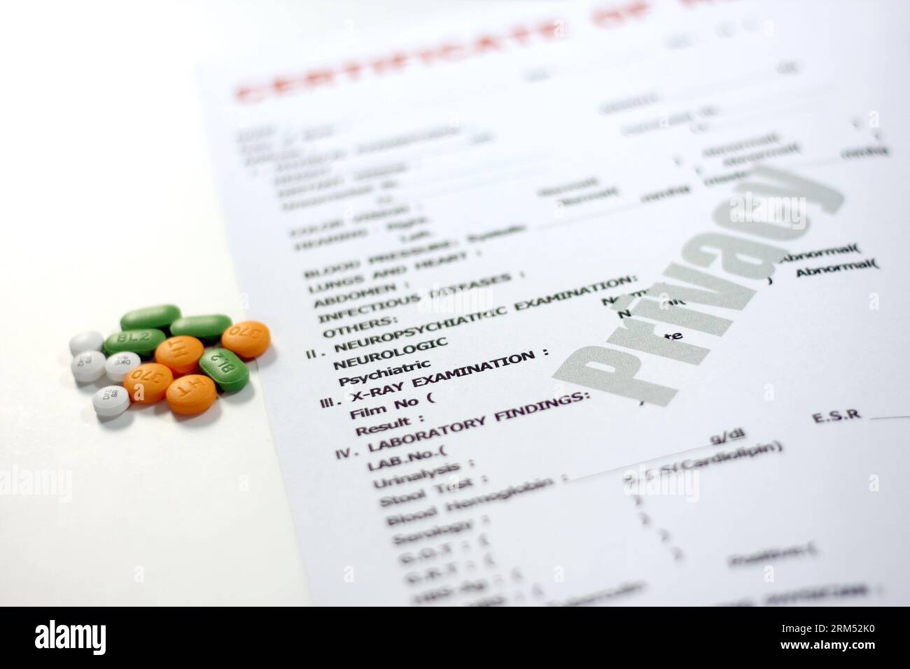 Hospital drugs chart hi-res stock photography and images - Alamy