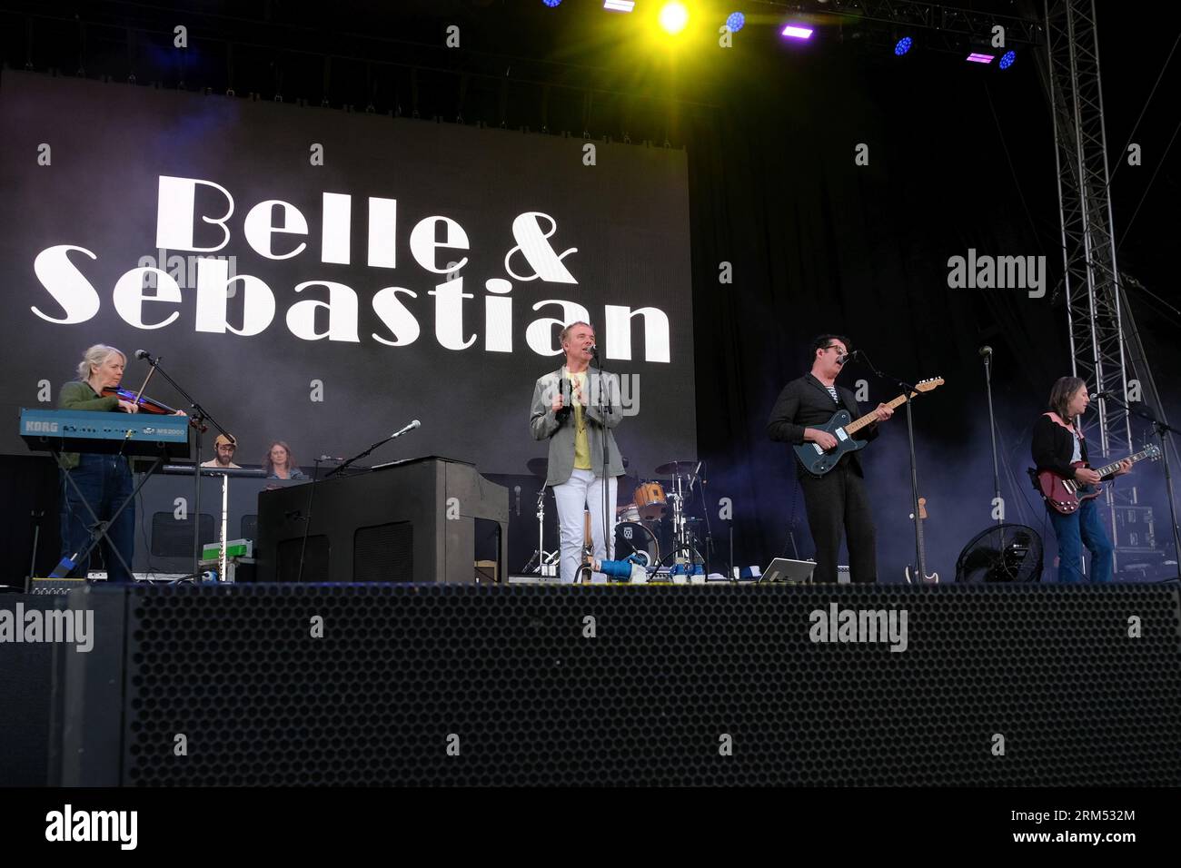 Portsmouth, UK. 26th Aug, 2023. (L-R) Sarah Martin, flute player and ...